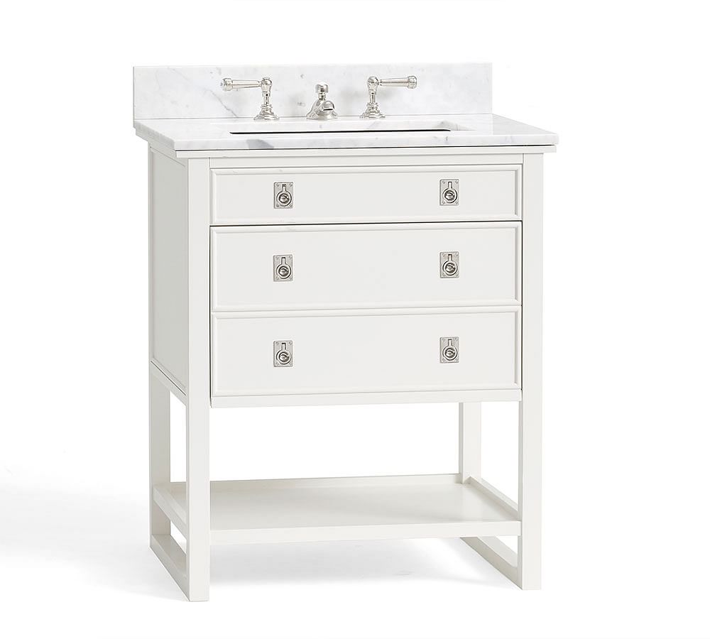 Gannon Single Sink Mini Console | Pottery Barn