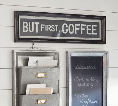 Fir Wood Vintage Quote Sign | Pottery Barn