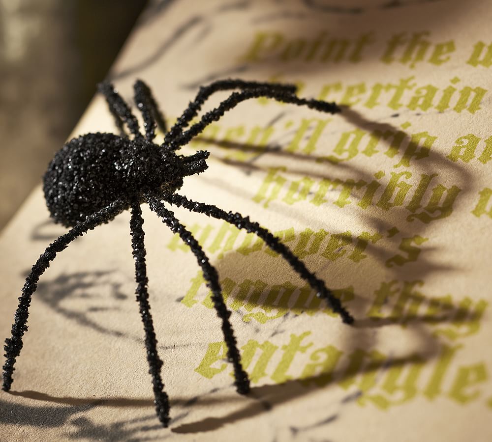Glitter Spider Vase Filler | Pottery Barn