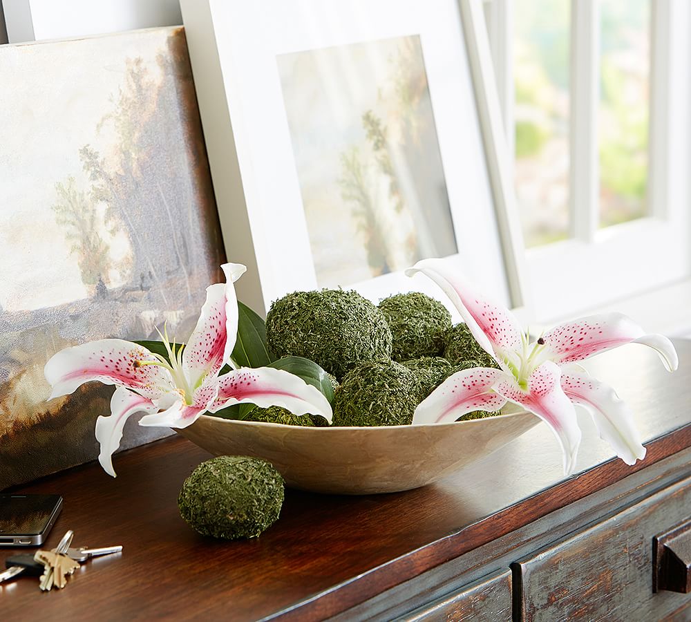 Moss Eggs Vase Filler, Set of 6 | Pottery Barn