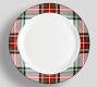 Stewart Plaid Stoneware Dinner Plates - Set of 4 | Pottery Barn