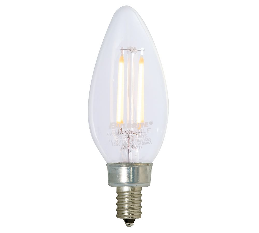 LED Filament Torpedo Bulb - Pack of 4 | Pottery Barn