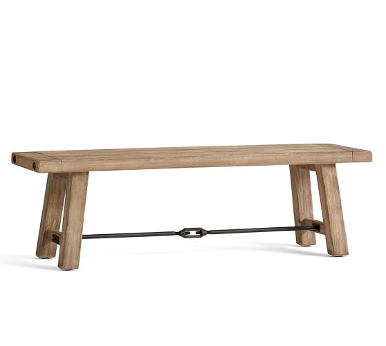 Benchwright Dining Bench | Pottery Barn