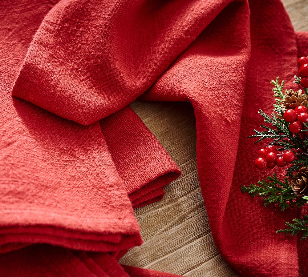Everyday Organic Cotton Napkins - Set of 4 | Pottery Barn