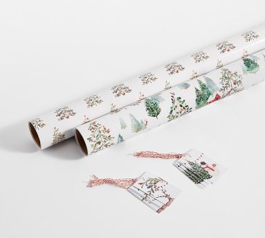 Holiday Gift Wrap Set | Pottery Barn