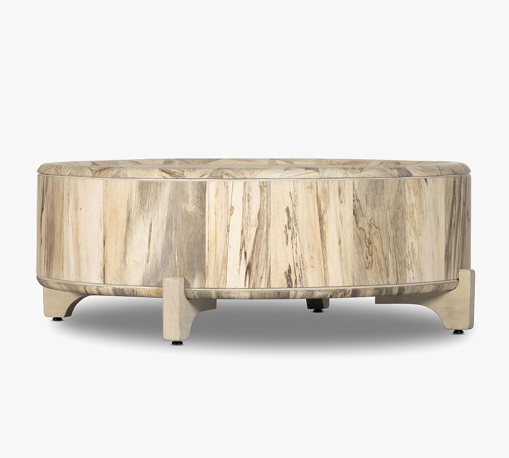 Terri Round Coffee Table | Pottery Barn