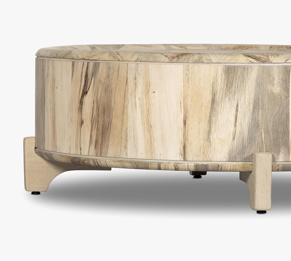 Terri Round Coffee Table | Pottery Barn