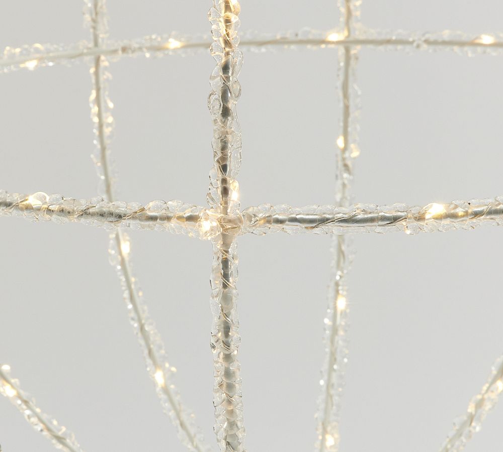 Lit Indoor/Outdoor Crystal Orbs - Set of 2 | Pottery Barn