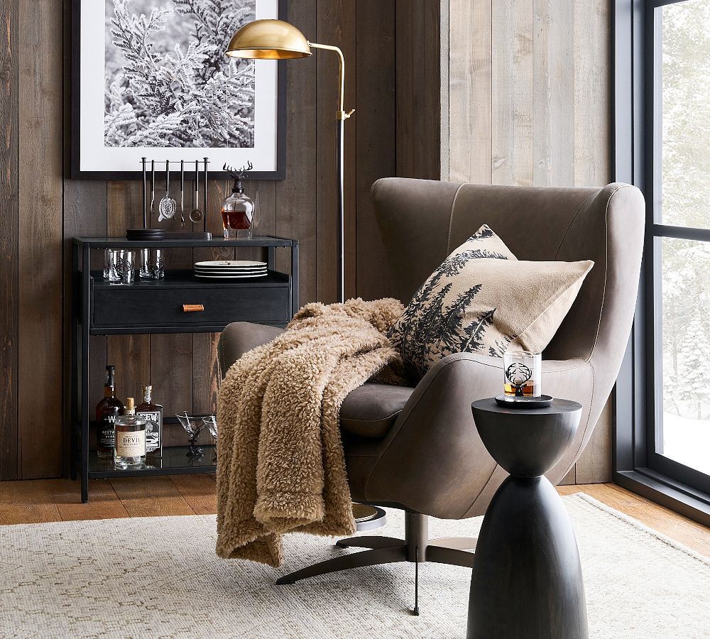 Bishop Round Cocktail Table | Pottery Barn