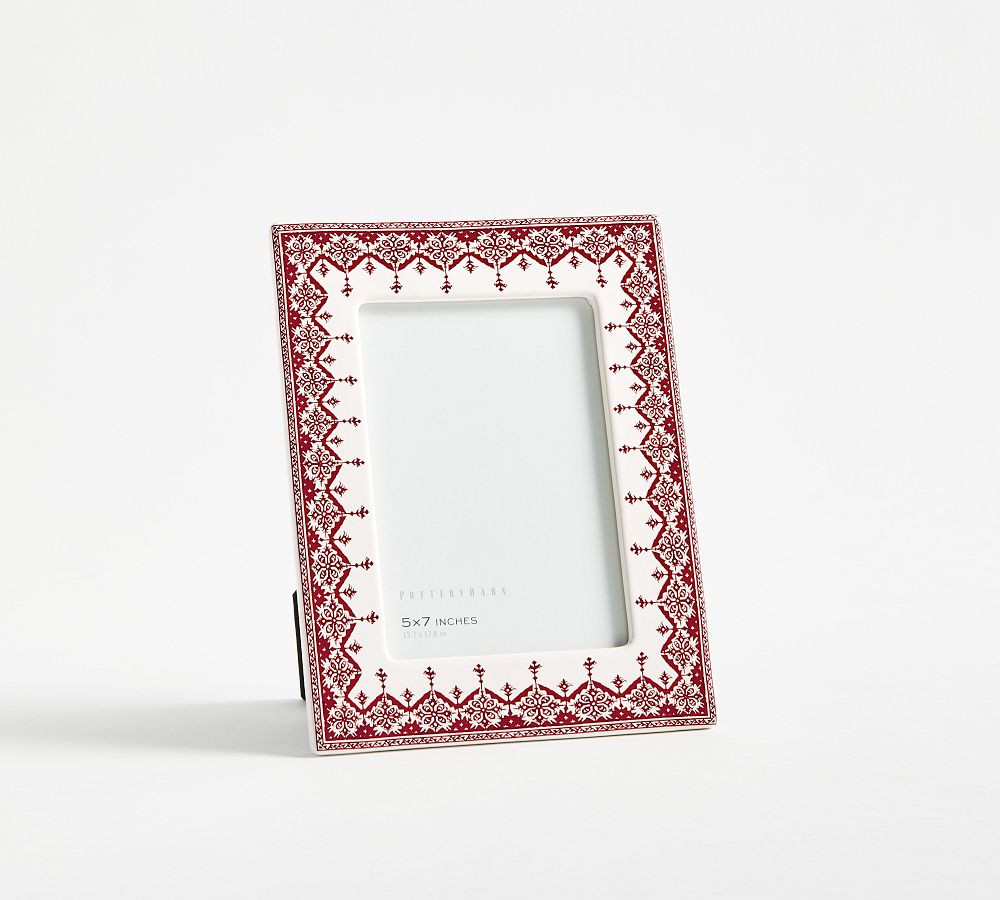 Tahoe Stoneware Frame | Pottery Barn