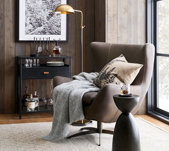 McCade Basketweave Throw Blanket | Pottery Barn
