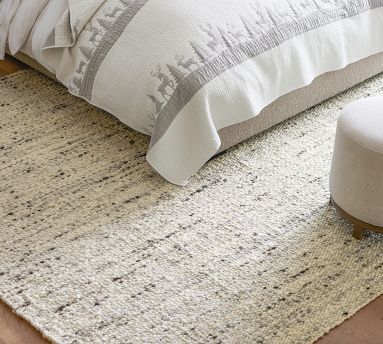 Brandice Wool Jute Rug | Pottery Barn