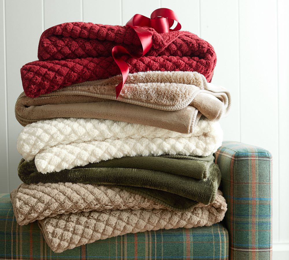 Nordic Sherpa Back Throw | Pottery Barn