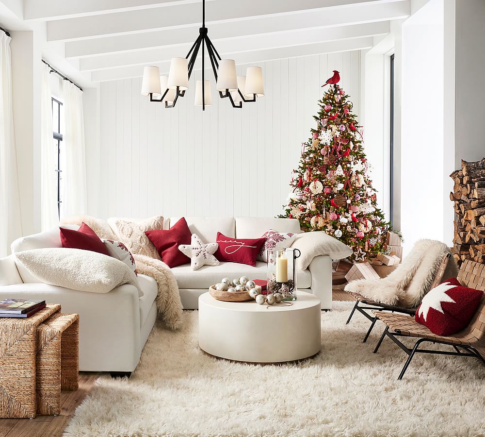 Carson Forged-Iron 7-Arm Chandelier | Pottery Barn