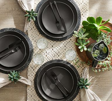 Mason 16-Piece Dinnerware Set | Pottery Barn