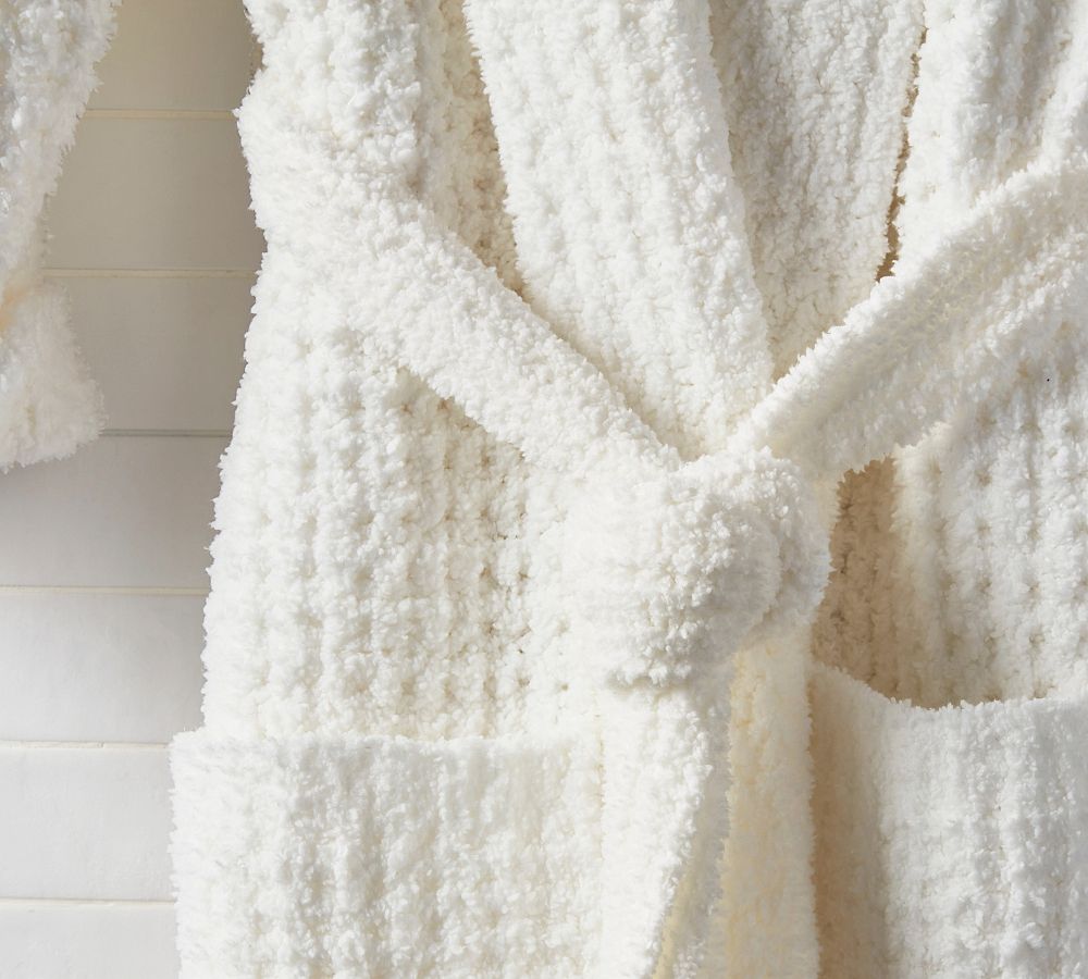 Cozy Waffle Sweater Robe | Pottery Barn