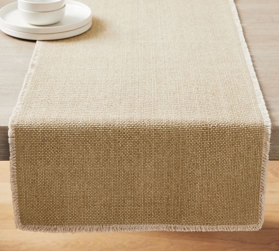 Mason Fringe Table Runner | Pottery Barn