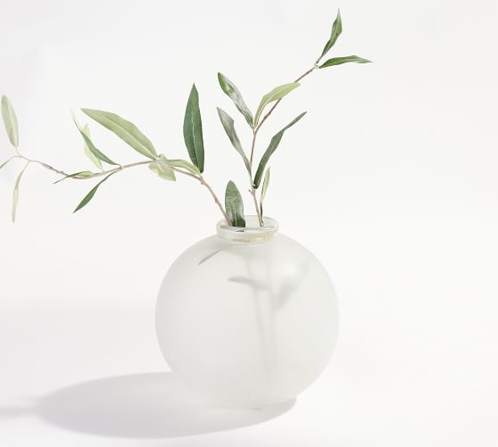 Frosted Handcrafted Glass Vases | Pottery Barn