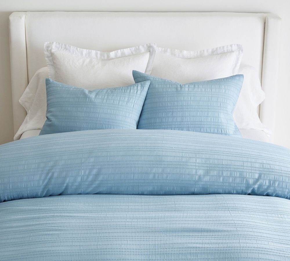Noah Textured Duvet Cover | Pottery Barn