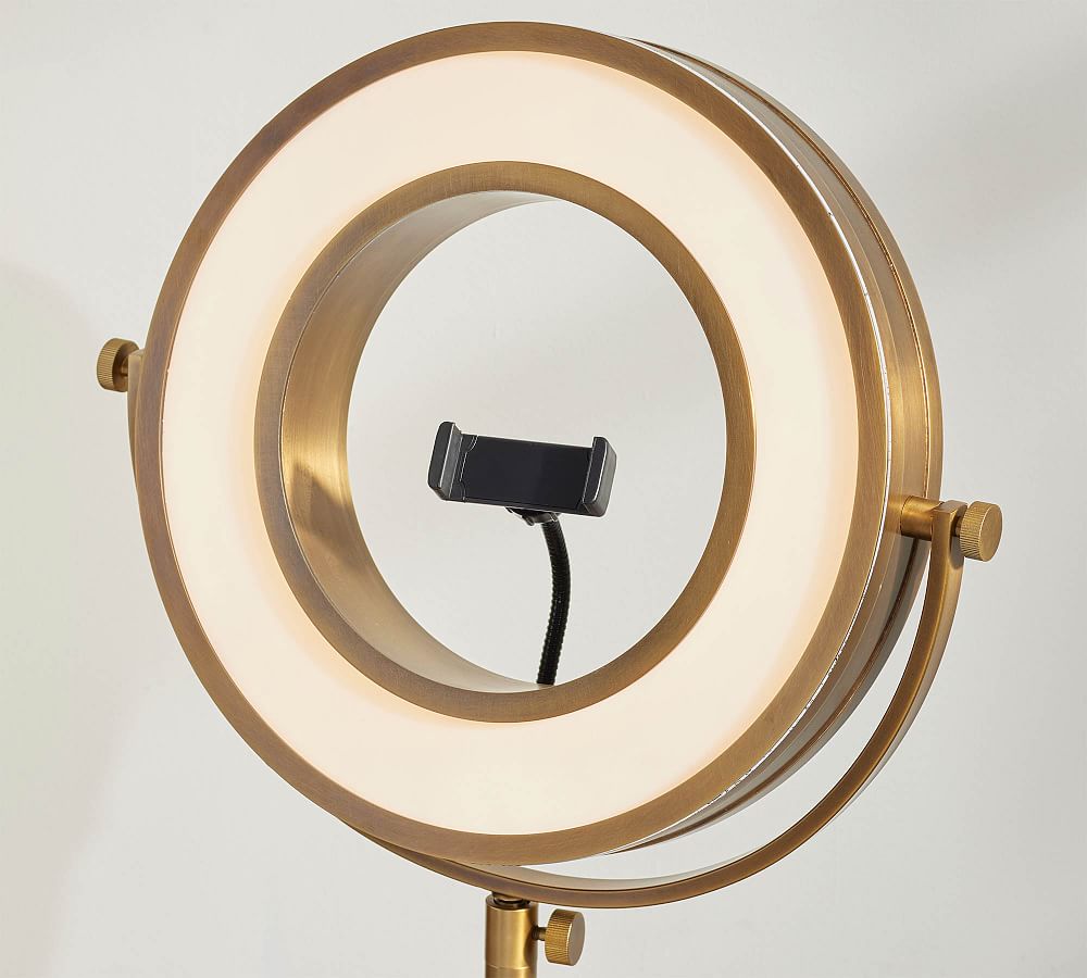 Watson iLED Ring Light Table Lamp | Pottery Barn