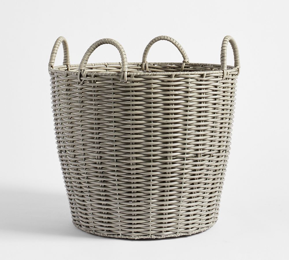 Newport Handwoven Tote Baskets | Pottery Barn