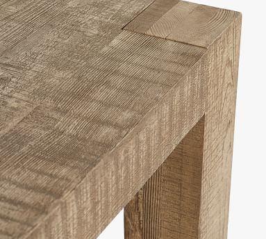 Palisades Rectangular Reclaimed Wood Side Table | Pottery Barn