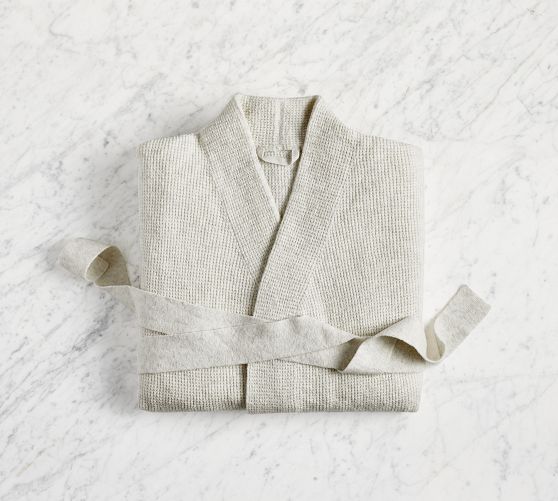 Cozy Thermal Sweater Robe | Pottery Barn