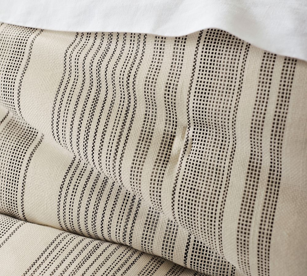 Hawthorn Striped Cotton Comforter | Pottery Barn