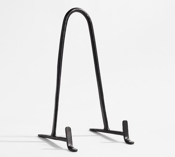 Black Metal Tabletop Frame Easel Stand | Pottery Barn