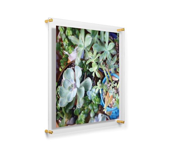 Open Box: Acrylic Floating Double Panel Wall Frame | Pottery Barn