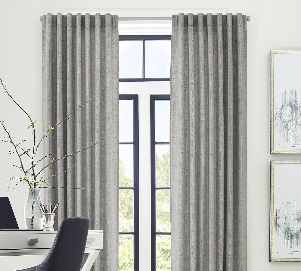 Sunbrella Talia Indoor Performance Curtain | Pottery Barn