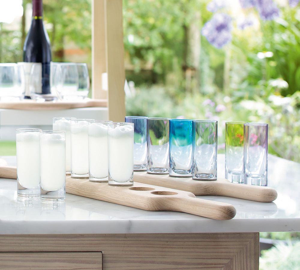 Party Paddle Shot Glass - Set of 6 | Pottery Barn