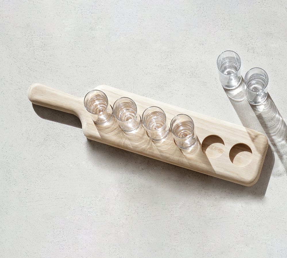 Party Paddle Shot Glass - Set of 6 | Pottery Barn