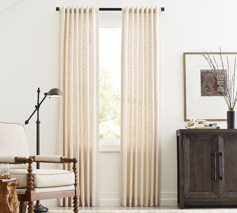 Sunbrella Talia Indoor Performance Curtain | Pottery Barn