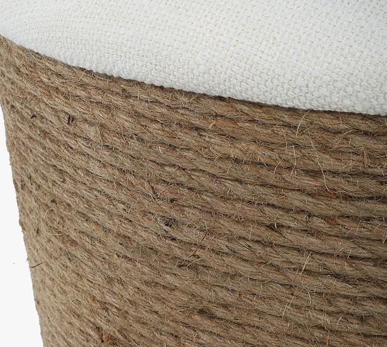 Harper Round Storage Stool | Pottery Barn