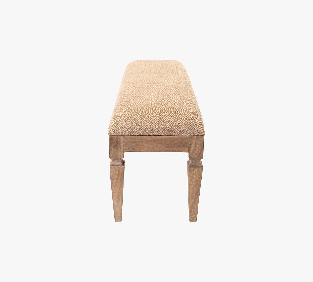Violet Upholstered Bench | Pottery Barn Violet Upholstered Bench | Pottery Barn