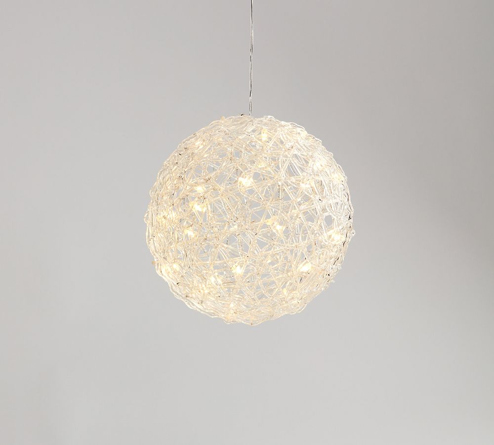 Lit Crystal Orb | Pottery Barn