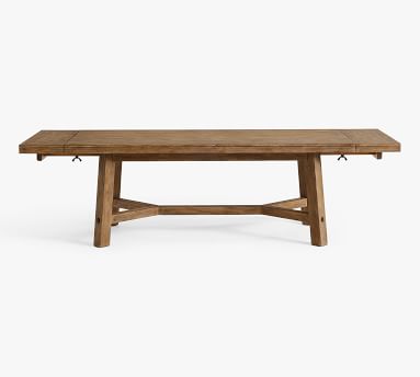 Rustic Farmhouse Extending Dining Table | Pottery Barn