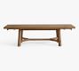Rustic Farmhouse Extending Dining Table | Pottery Barn
