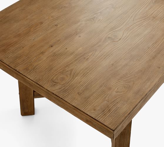 Rustic Farmhouse Extending Dining Table | Pottery Barn