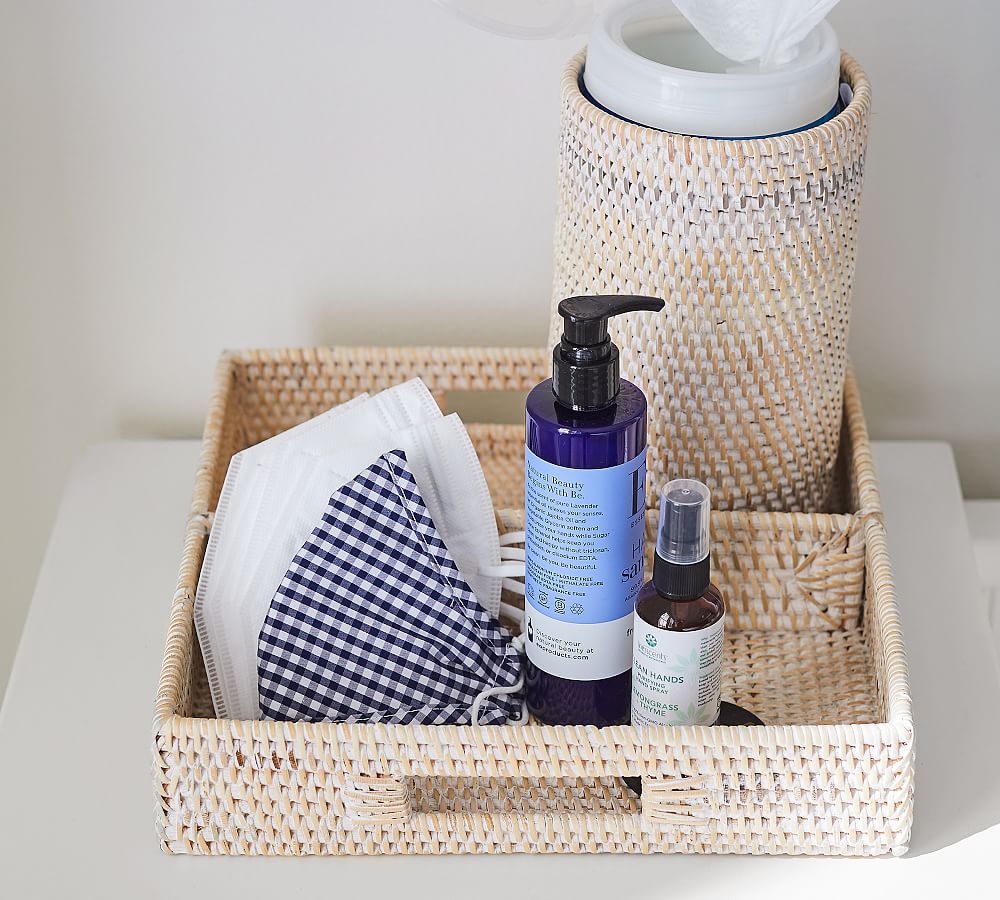 Tava Handwoven Sorting Tray | Pottery Barn