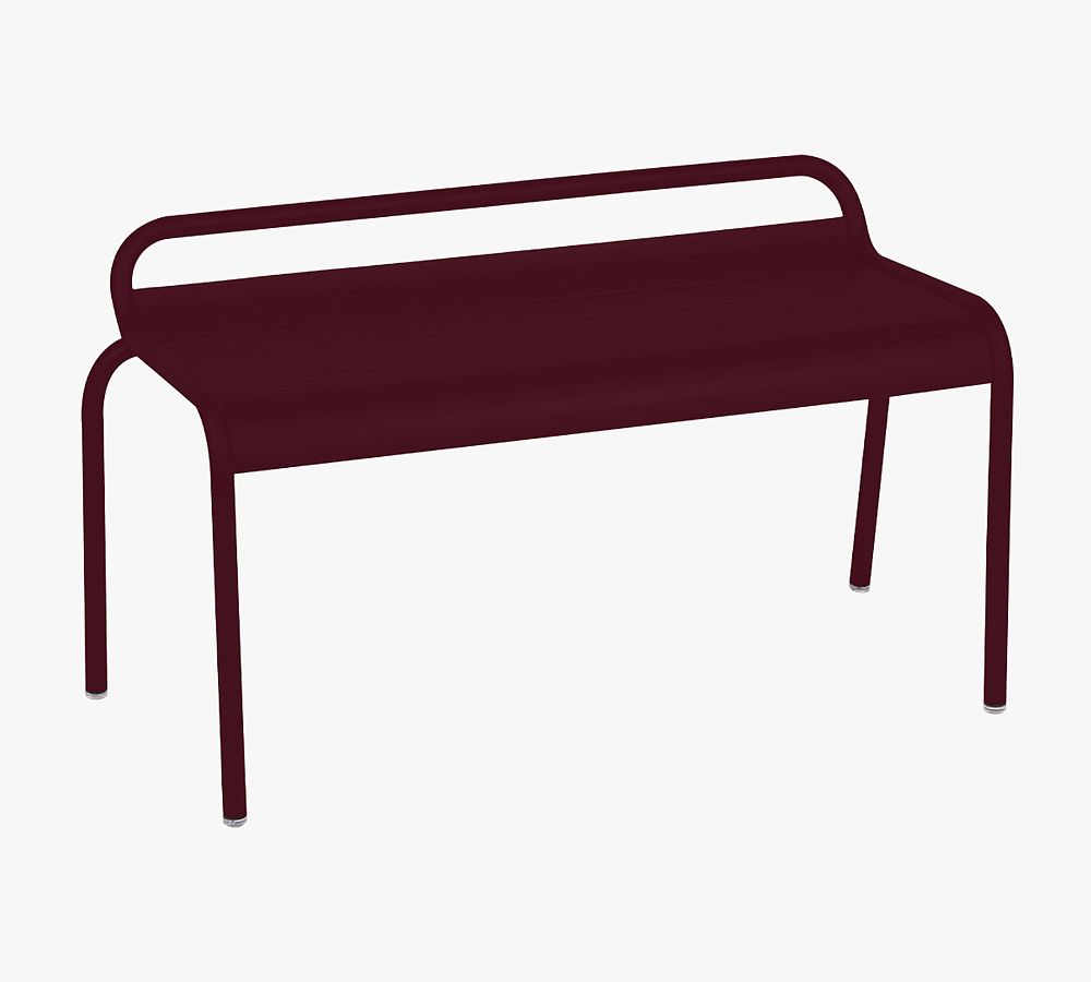 Fermob Metal Outdoor Dining Bench | Pottery Barn
