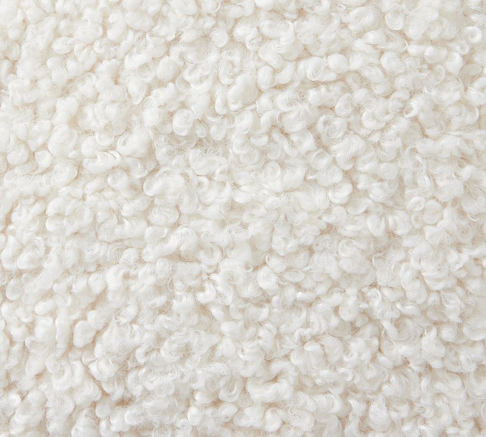 Cozy Teddy Faux Fur Pillow | Pottery Barn