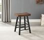 Griffin Reclaimed Wood Stool | Pottery Barn