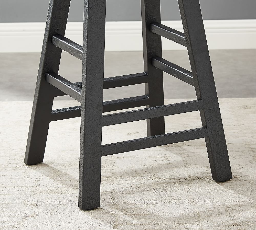 Griffin Reclaimed Wood Stool | Pottery Barn