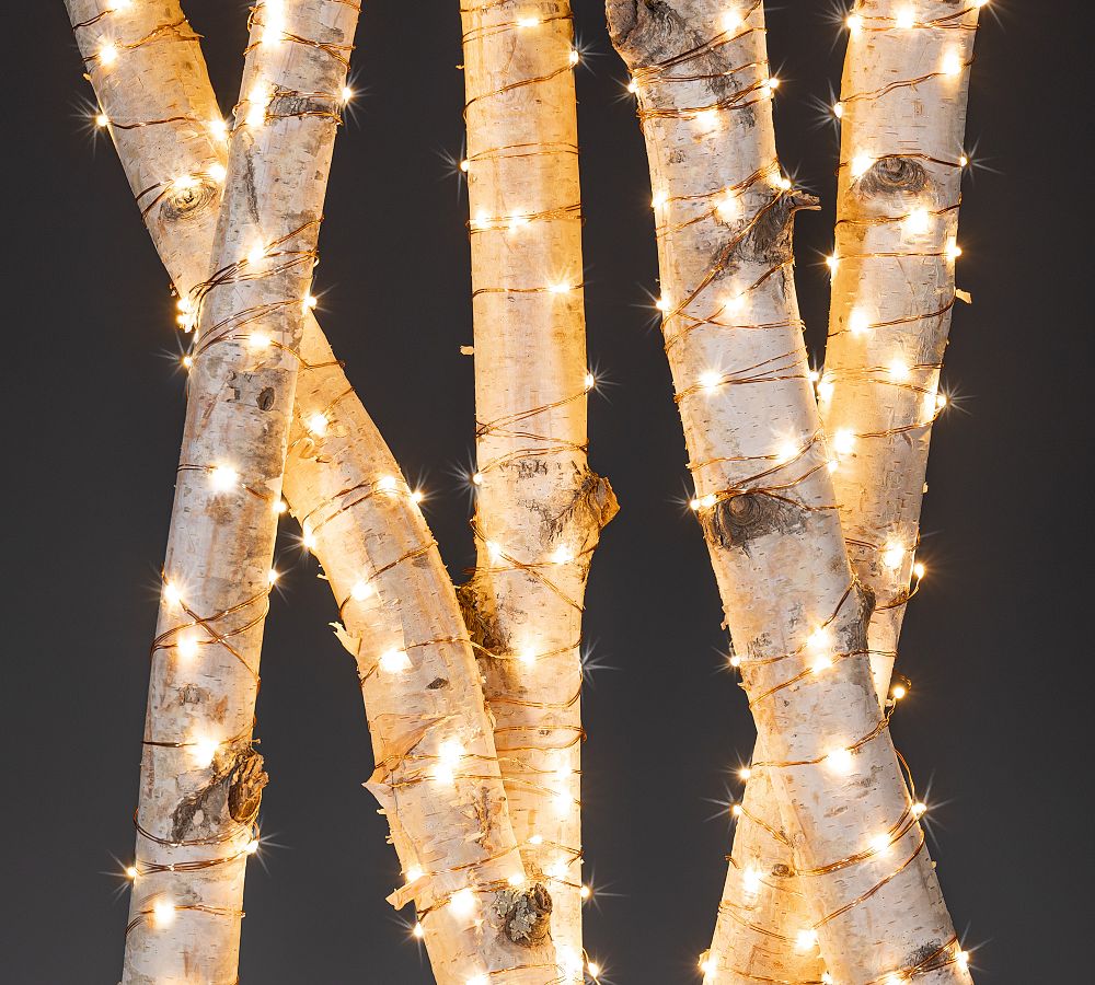 Micro LED String Lights On Copper Wire | Pottery Barn