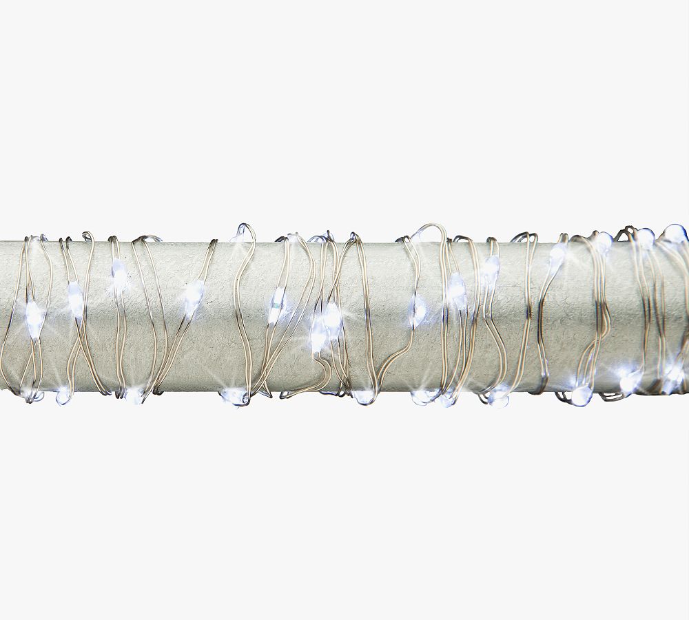 Micro LED String Lights On Gold Wire | Pottery Barn