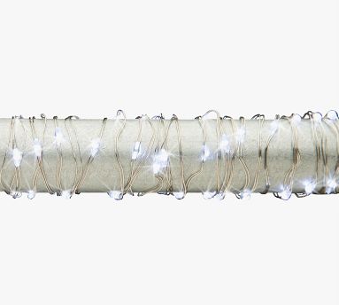 Micro LED String Lights On Gold Wire | Pottery Barn