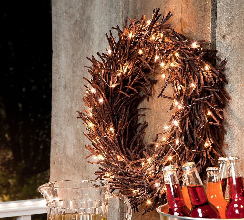 Micro LED String Lights On Copper Wire | Pottery Barn