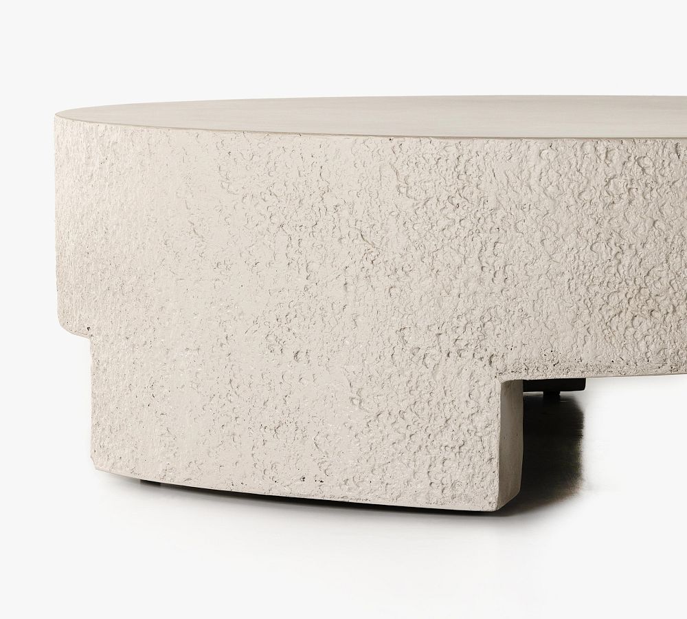 Bolinas Modern Round Coffee Table | Pottery Barn